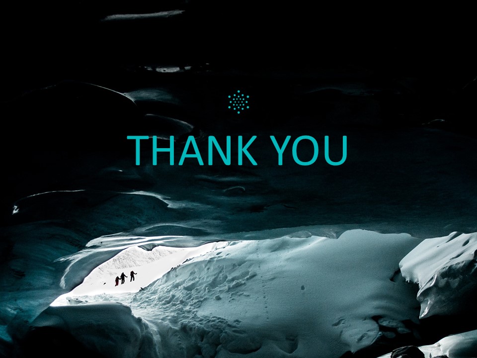 Winter Cave - Free Presentation Template