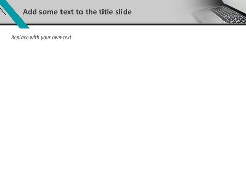 A Black Laptop - Free Professional Google Slides Templates