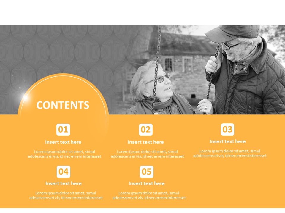 A Life in Late Ages - Free Images for Presentations|Google Slides