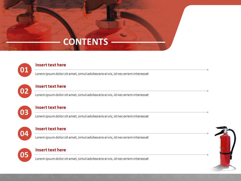 Fire Extinguisher - Free Google Slides