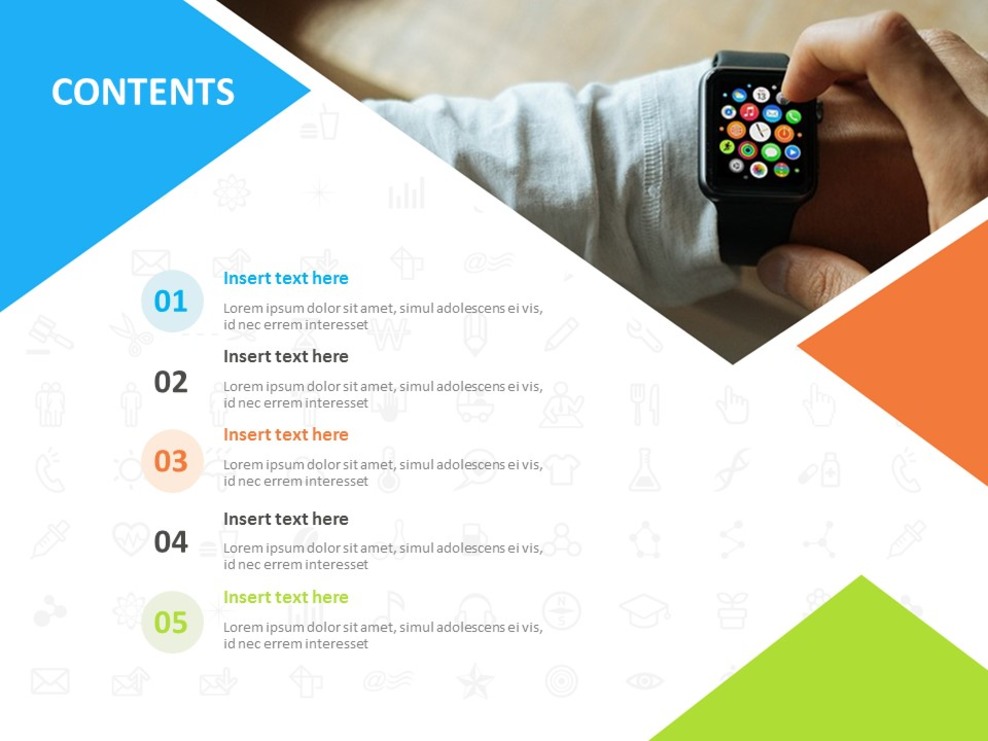 Free Presentation Templates - A Smart Watch