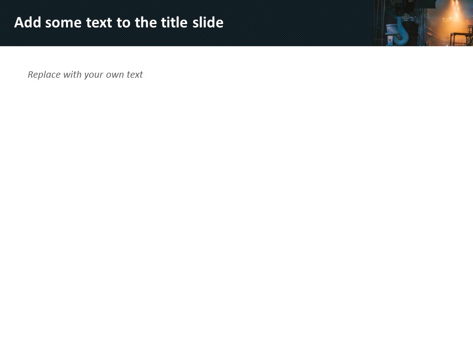 Steel Manufacturing - Free Presentation Template