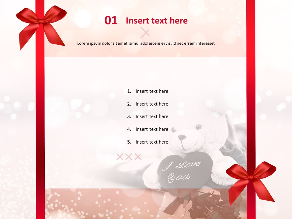A Huge Teddy Bear - Google Slides Templates Free Download