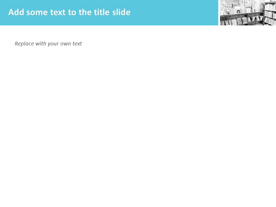 A Library for Children - Free Google Slides Template Design