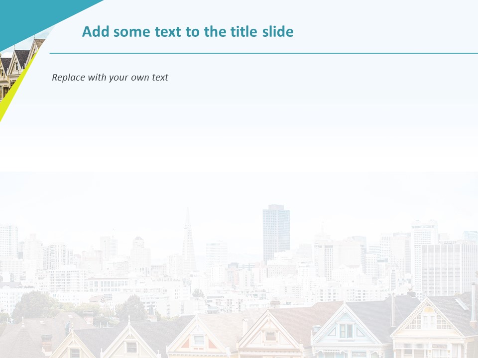 Google Slides online Free - A Picture-like House