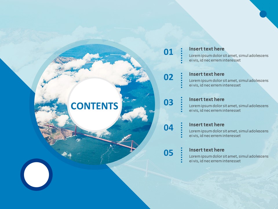 Google Slides Template Free - View From the Sky