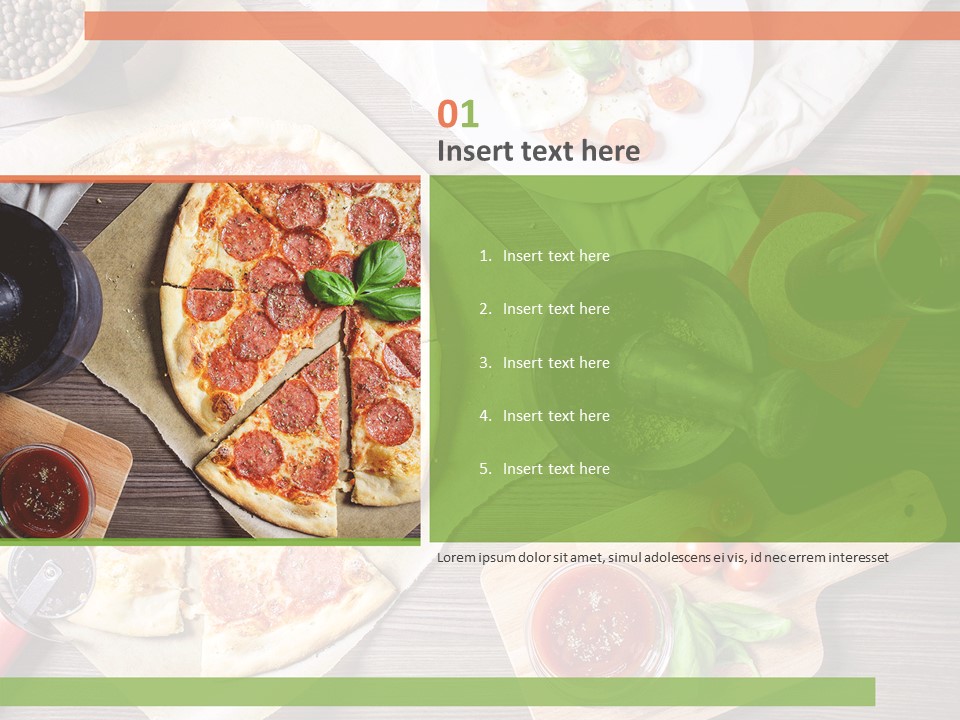 Oven PizzA - Free Professional Google Slides Templates