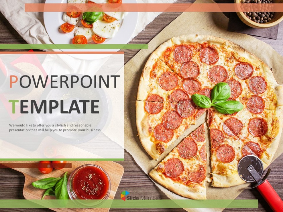 Oven PizzA - Free Professional Google Slides Templates