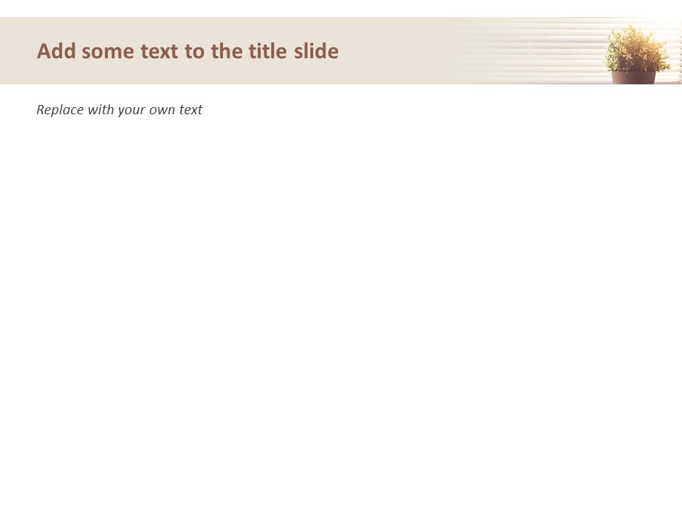 A Warm Afternoon - Free Google Slides Template