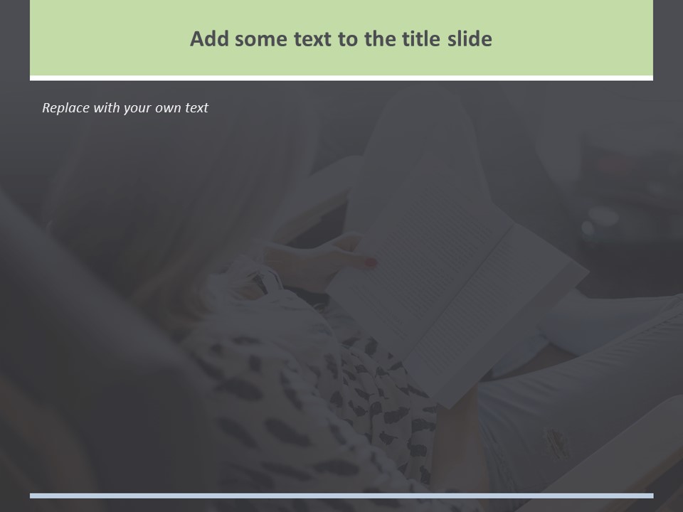 Free Google Slides - Peaceful Reading