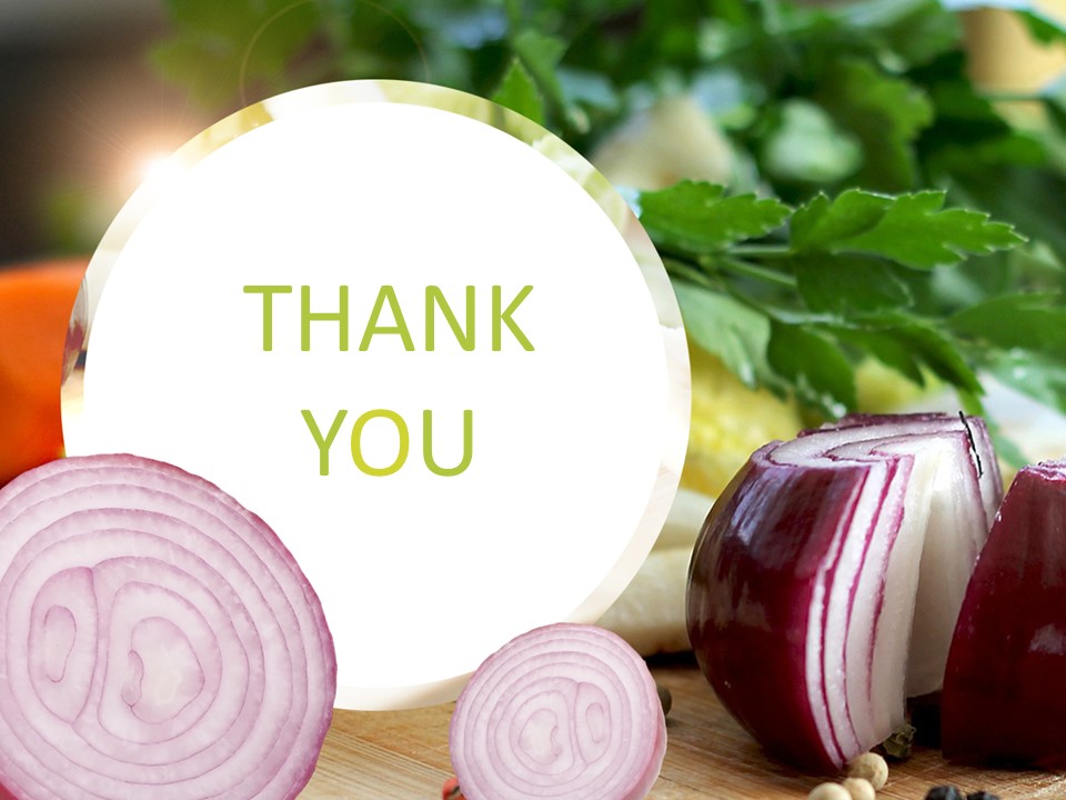 Onion and Bell Peppers - Google Slides Template Free Download