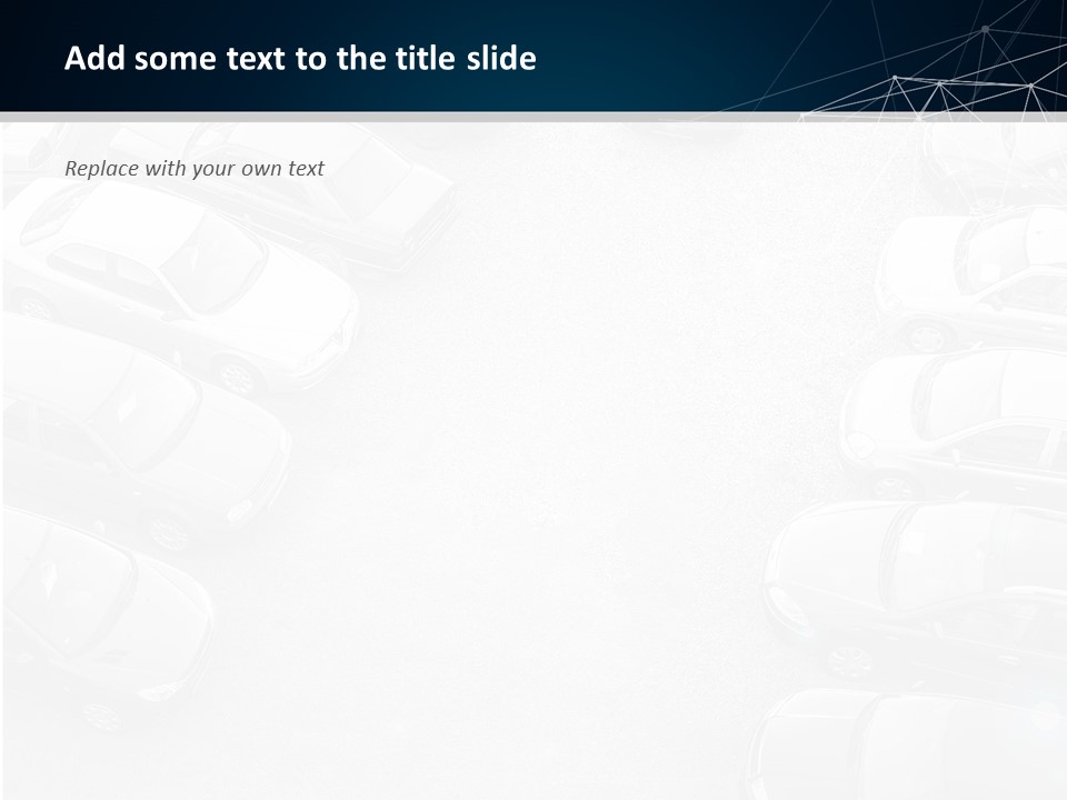 Used-car Market - Free Business Google Slides Templates