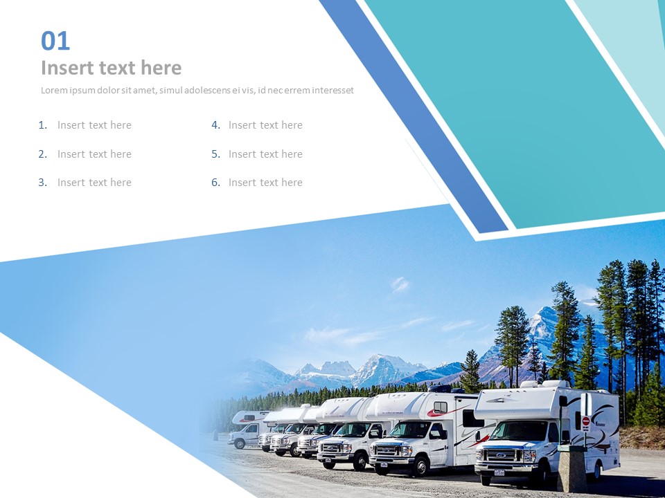 Camping Car - Free Presentation Templates