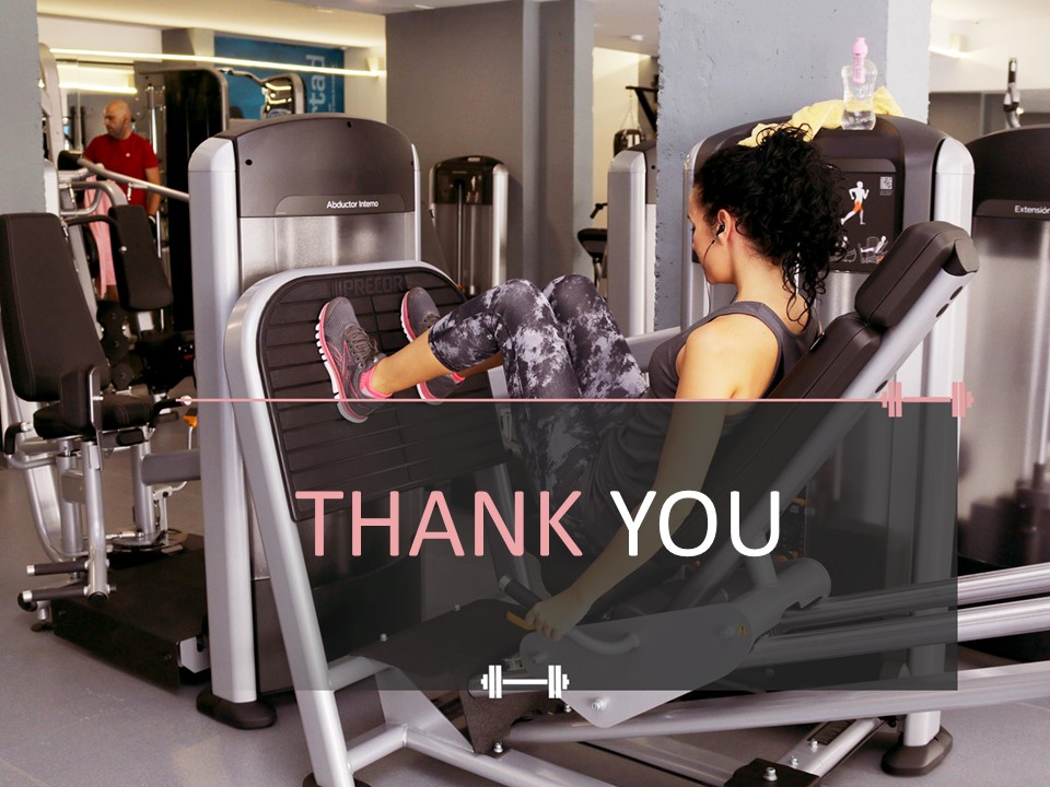 Fitness Club - Google Slides Template Free