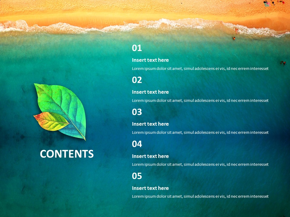 Free Google Slides Templates - Memories in the Beach
