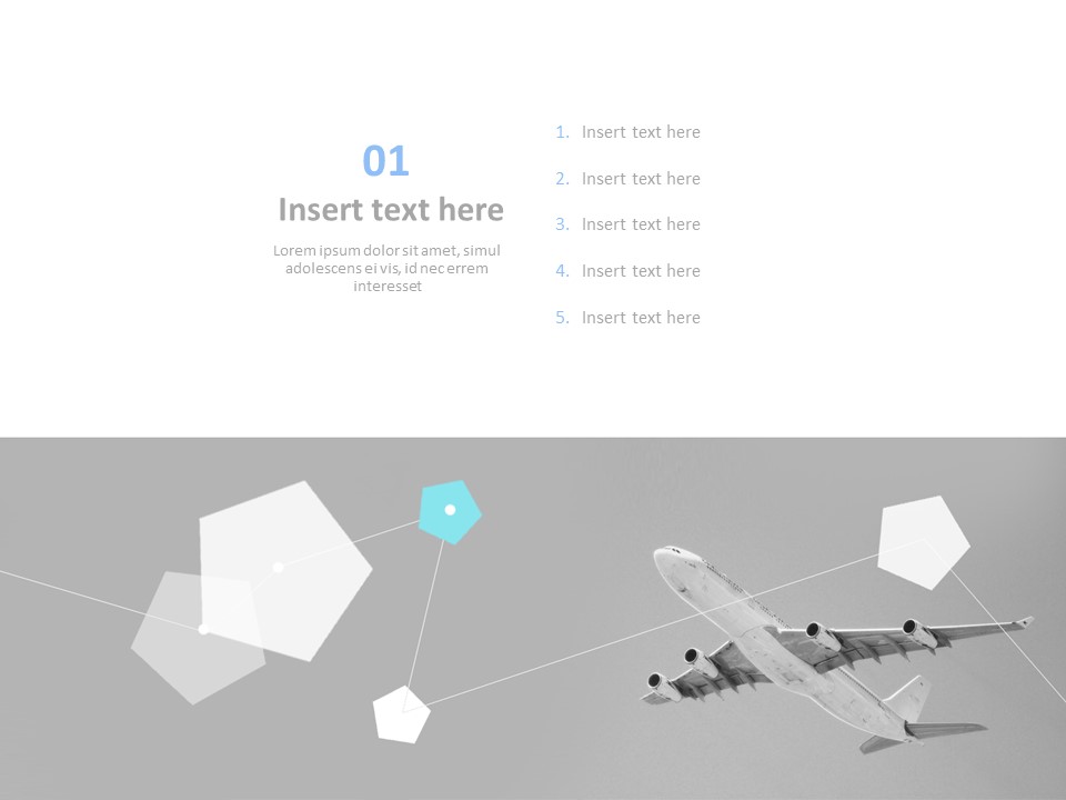 Free Google Slides themes - World Trip by Plane