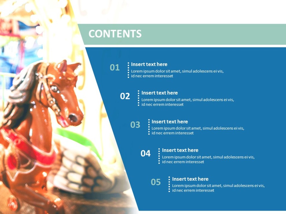 Google Slides Images Free Download - Merry Go Round