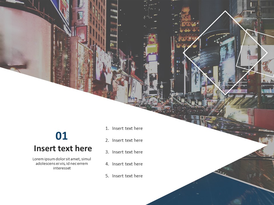 Google Slides online Free - New York Time Square
