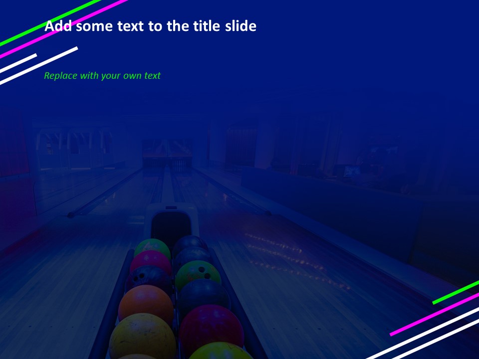 Bowling - Free Google Slides Template Design