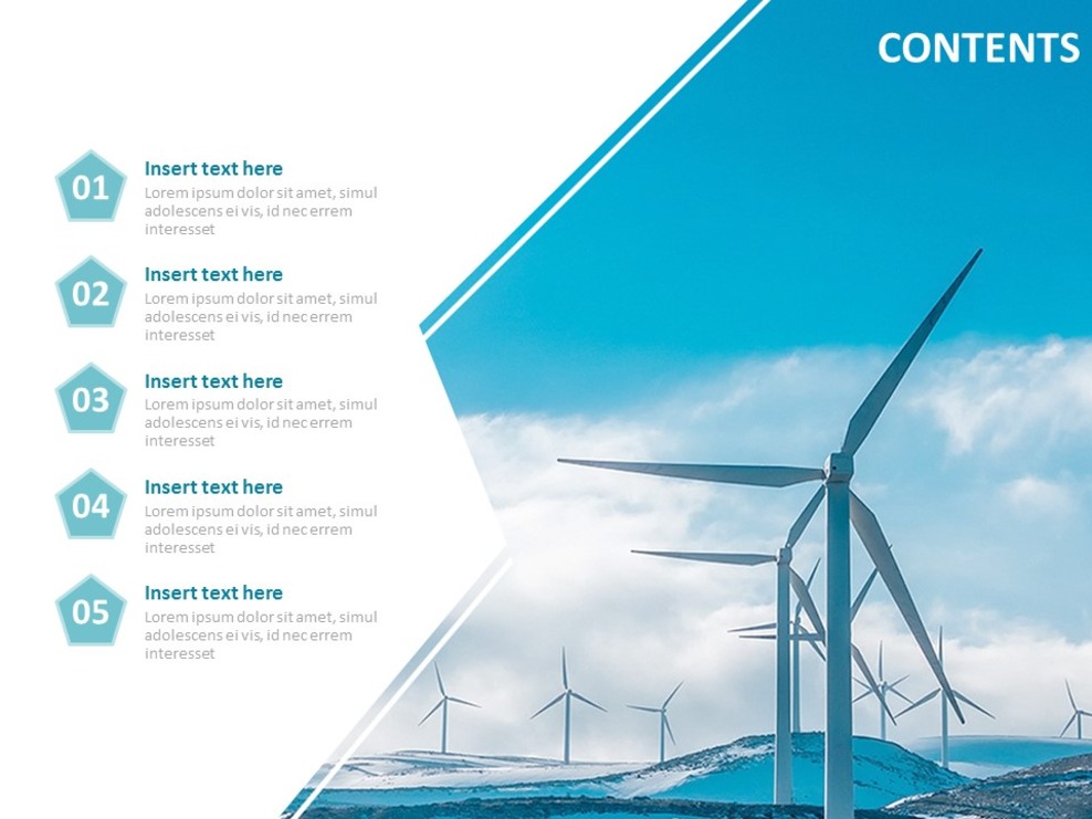 Google Slides online Free - Wind Powered System