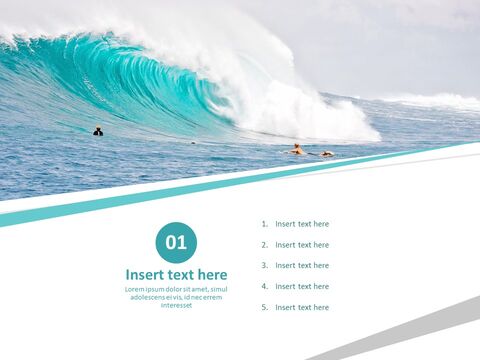 Google Slides Template Free Download - Waves
