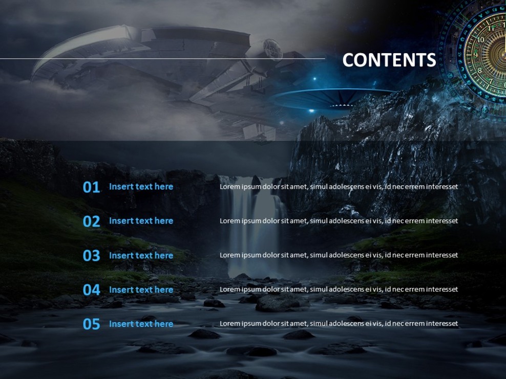 Libérer La science-fiction - Thèmes Google Slides gratuits