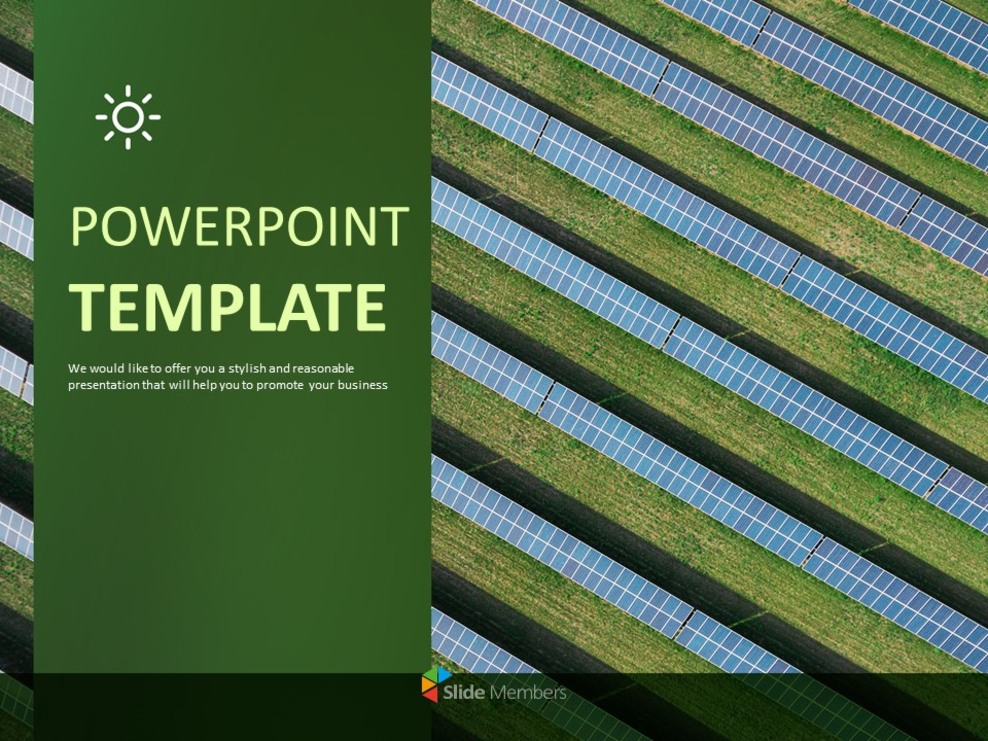 powerpoint background solar