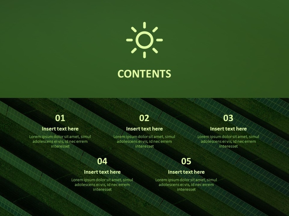 Solar Energy - Free Business Google Slides Templates