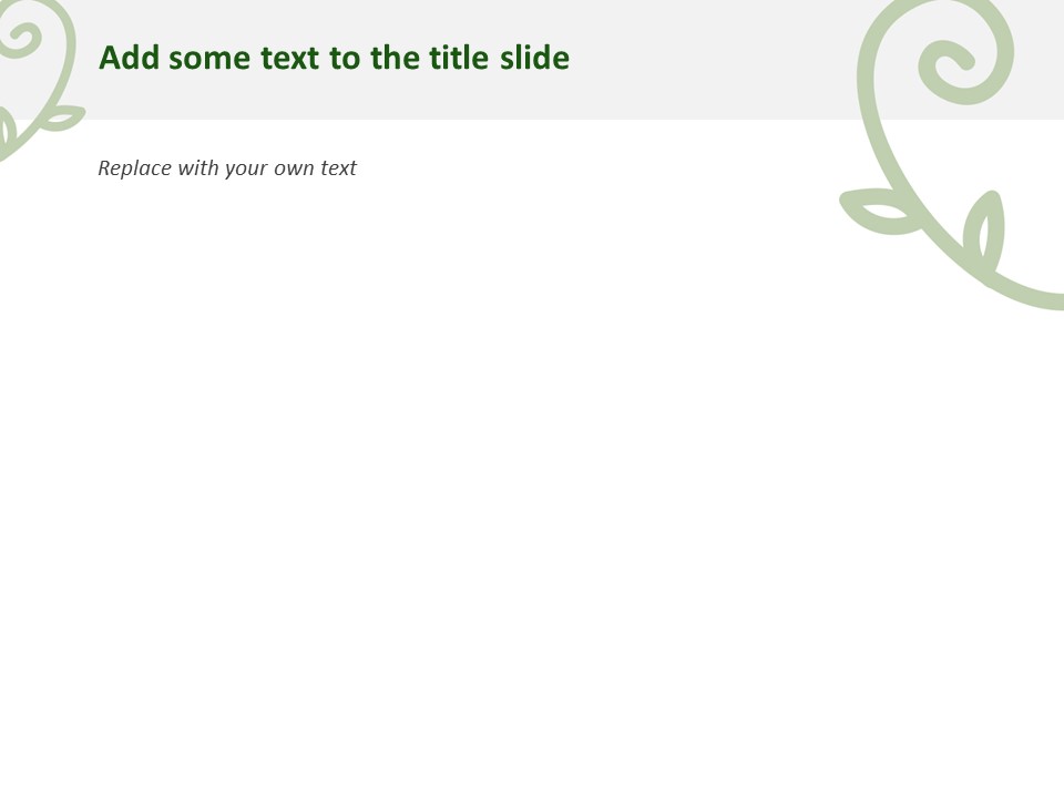 Trees Twisted with Ivy - Free Presentation Templates