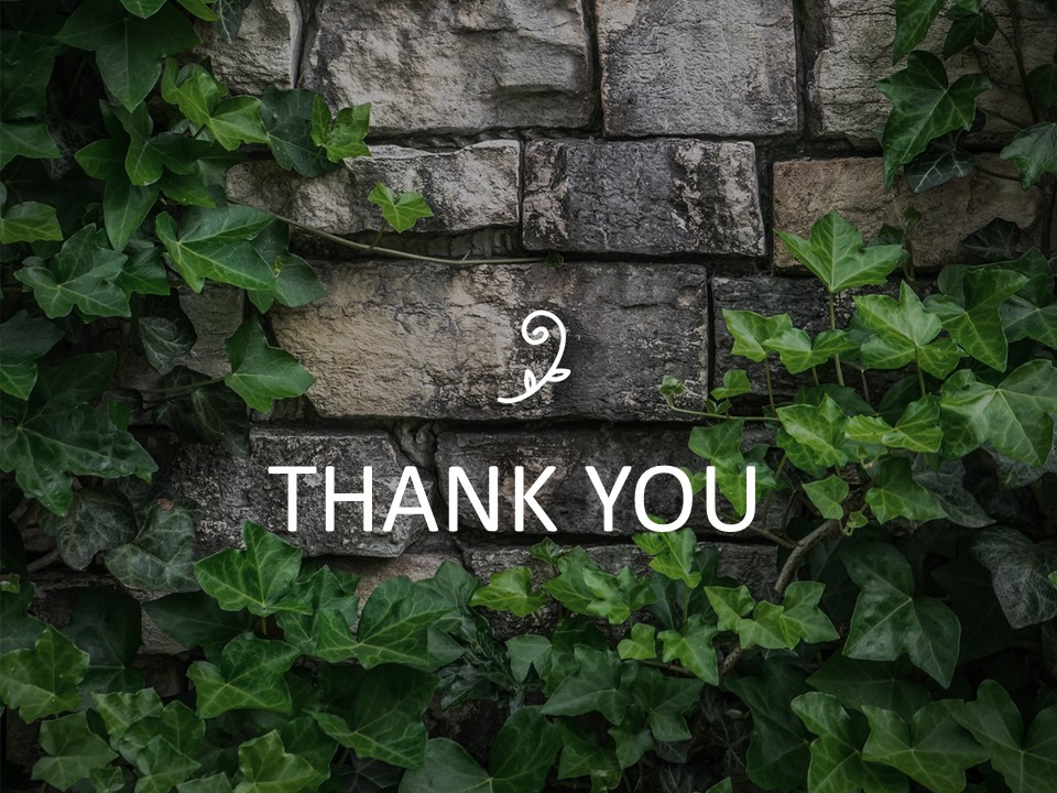 Trees Twisted with Ivy - Free Presentation Templates