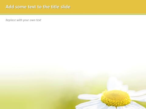 Wild Flowers - Google Slides online Free