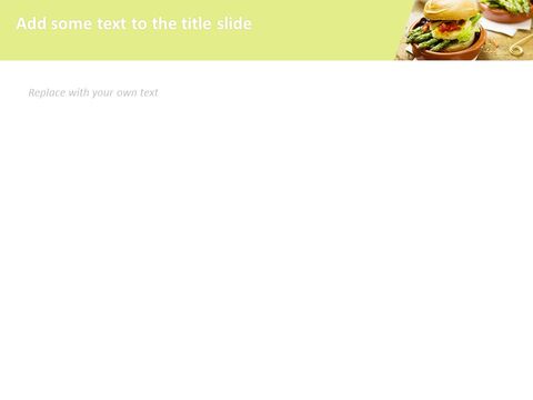 Google Slides Template Free - Hamburger with High Calories