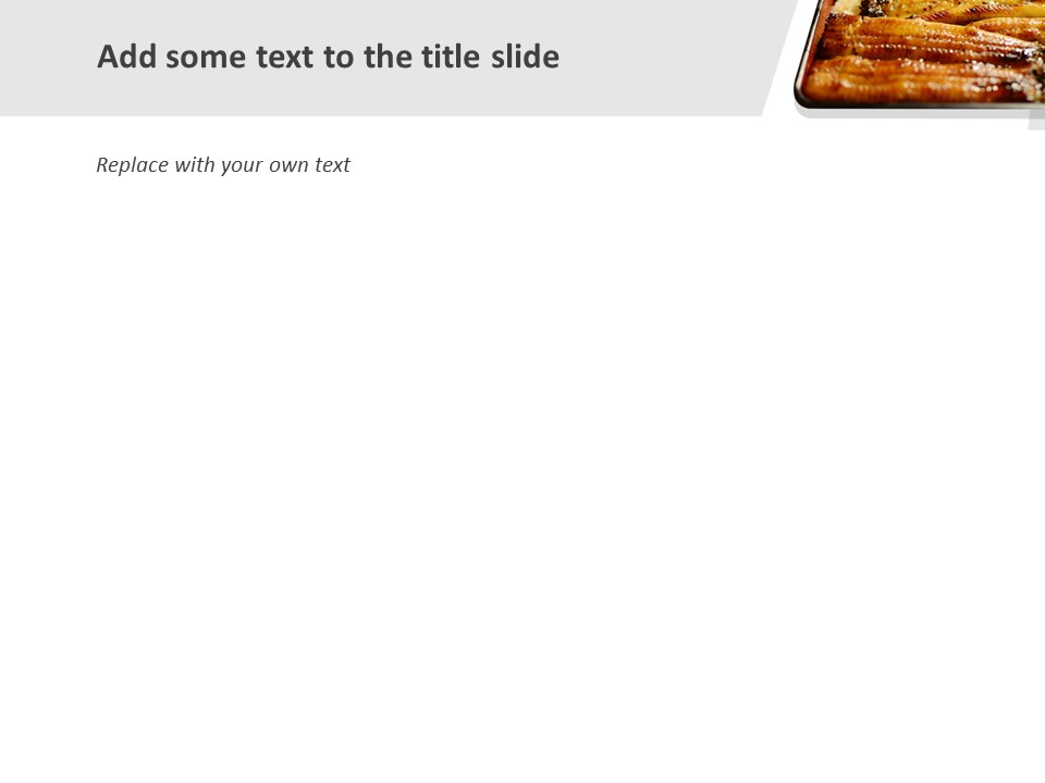 Grilled Eel - Free Google Slides Template