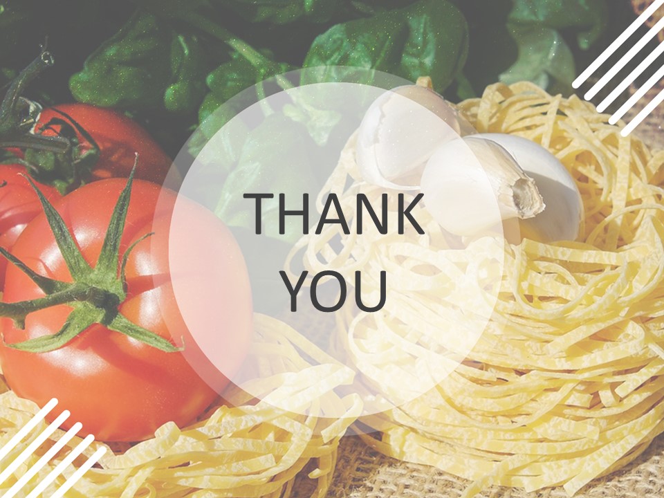 Healthy Food - Free Google Slides Template