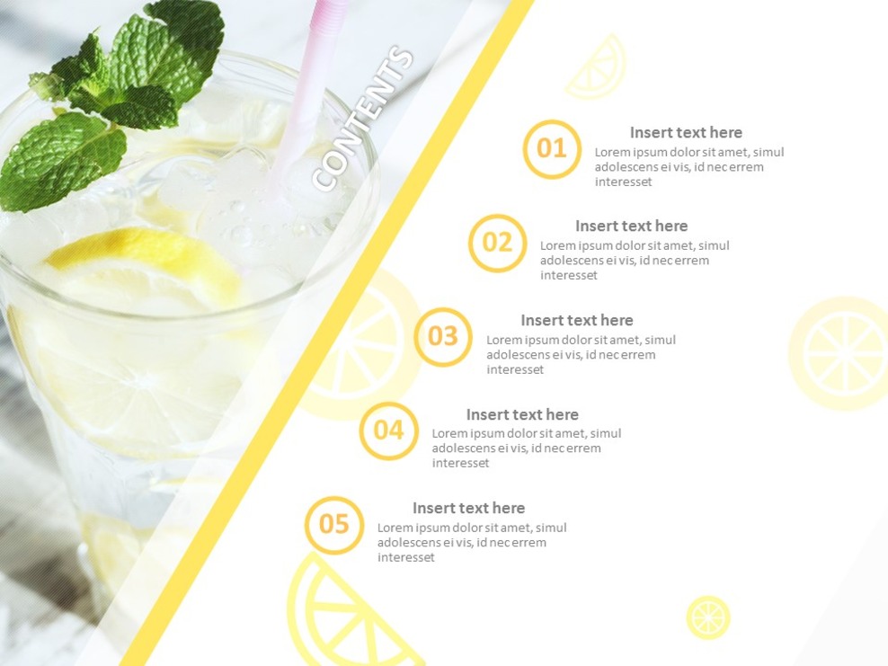 Libérer Limonade - Images gratuites pour Google Slides