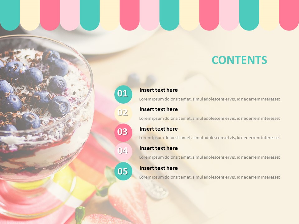 Sweet Dessert - Free Google Slides