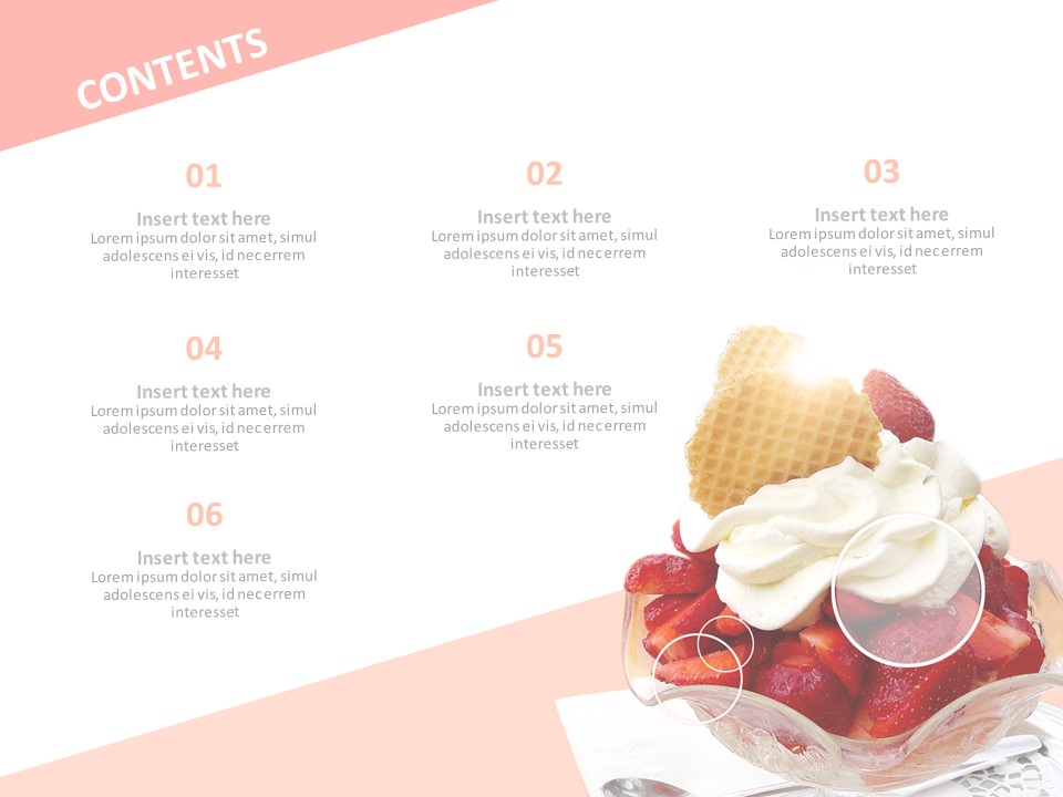 Sweet Ice Cream - Free Images for Google Slides