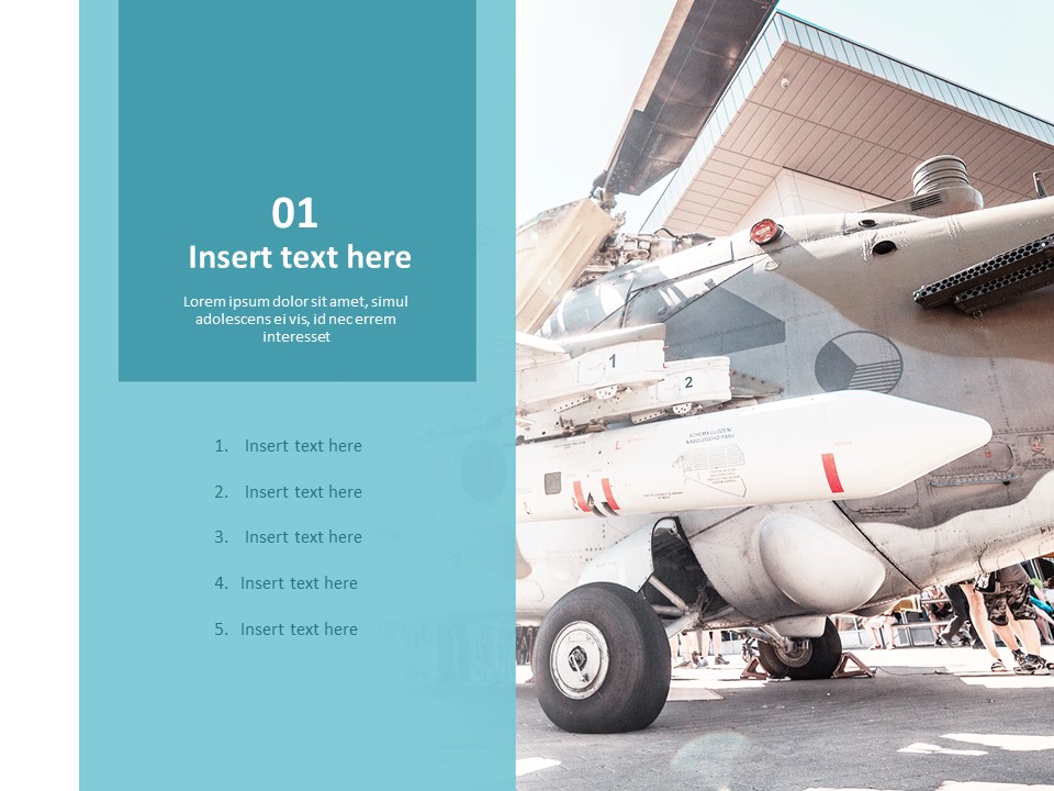 A Helicopter Waiting for Landing - Free Google Slides Backgrounds