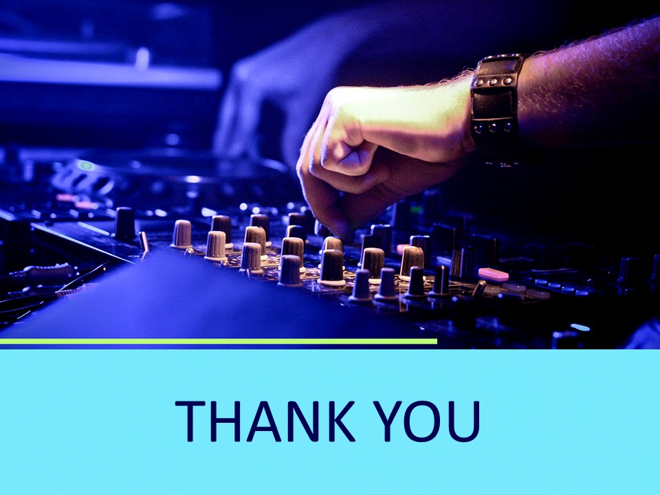 DJ - Free Google Slides Template Design