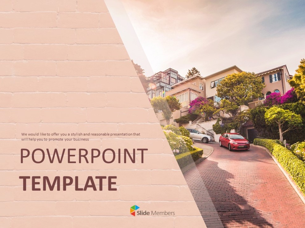 Google Slides Free - High Class Residential Area