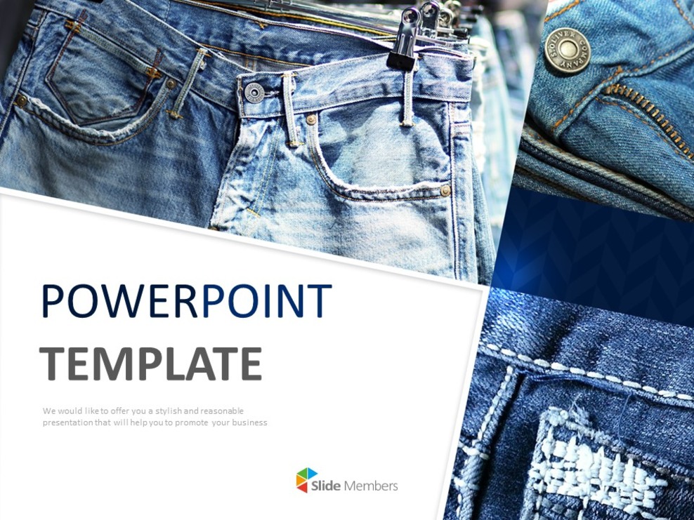 Google Slides Images Free Download - Denim Jeans