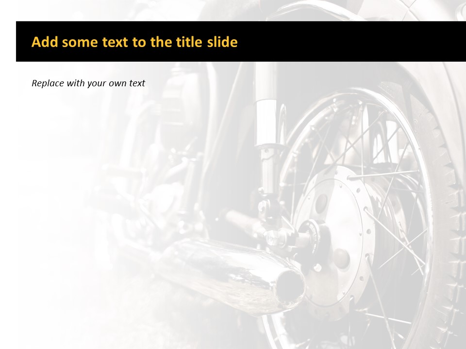 Motor Engines - Google Slides Template Free Download