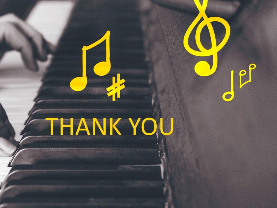 Piano - Free Google Slides