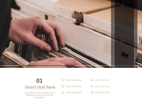 Record and Turn Table - Google Slides Template Free