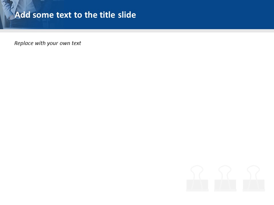 Behind the Desk - Free Professional Google Slides Templates