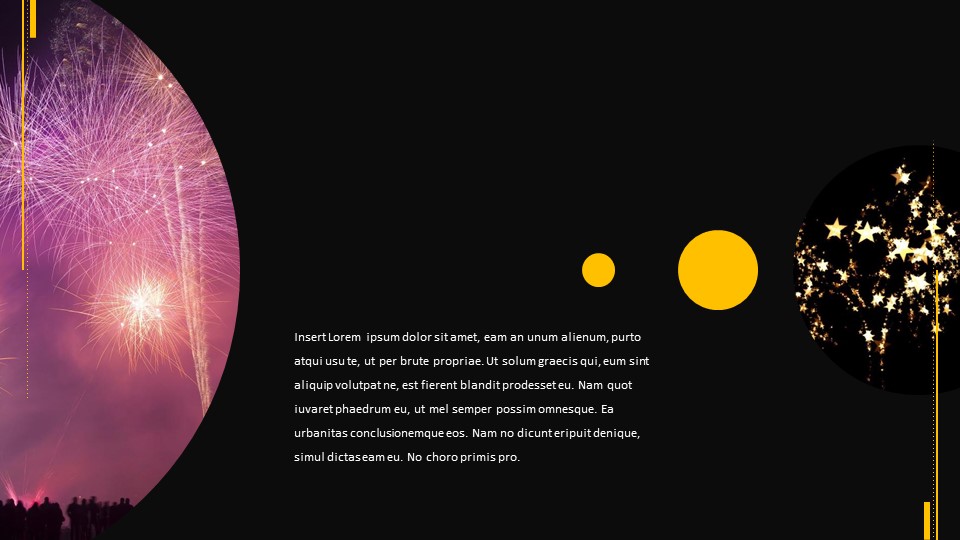Fireworks Festival Simple Google Slides Templates