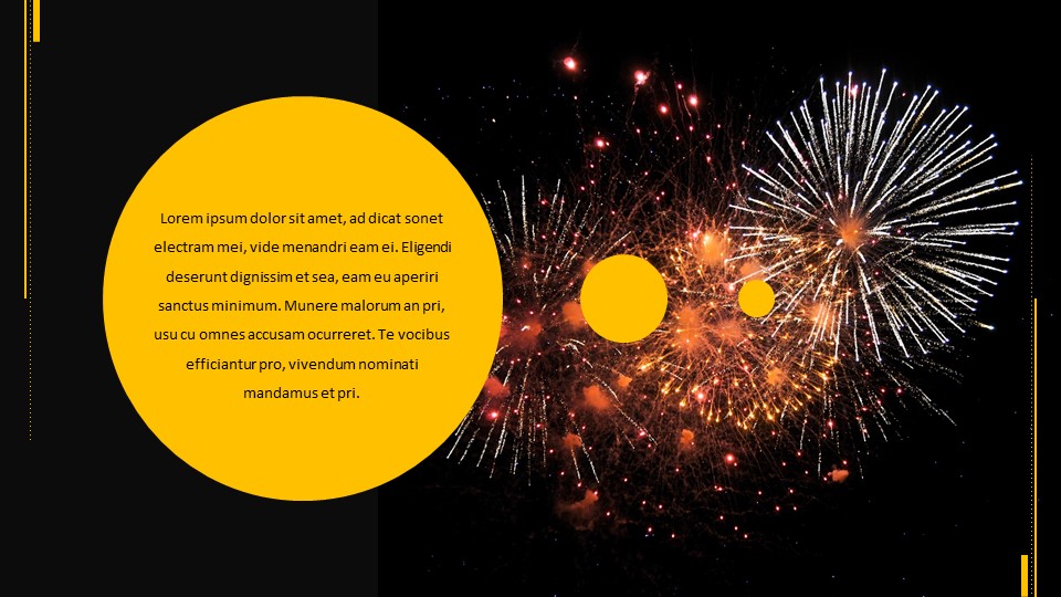 Fireworks Festival Simple Google Slides Templates