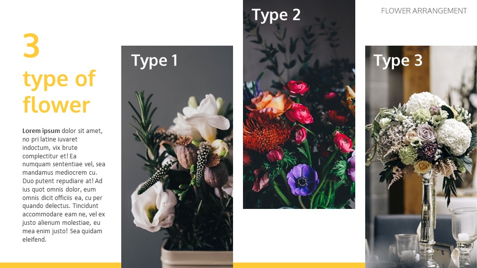 Flower Arrangement Easy Google Slides|Nature