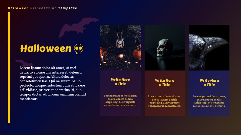 Hello! Halloween Simple Google Templates