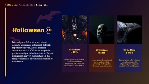 Hello! Halloween Simple Google Templates